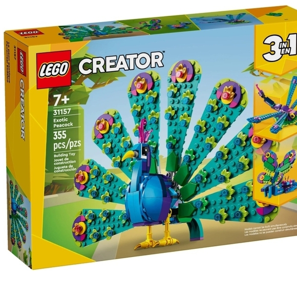 Lego | Toys | Lego Creator Exotic Peacock Building Set | Poshmark